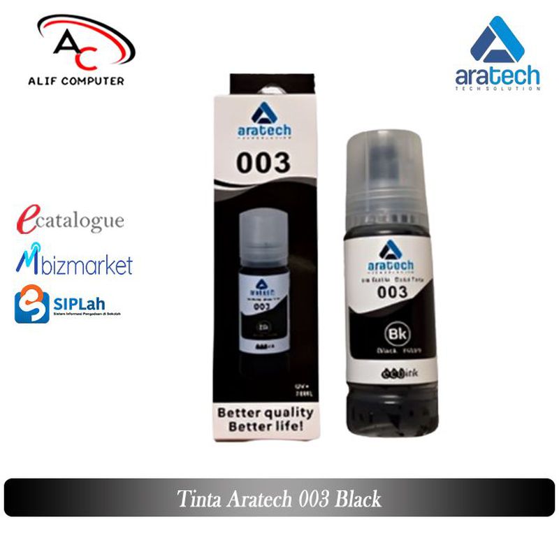 TINTA ARATECH 003 BLACK
