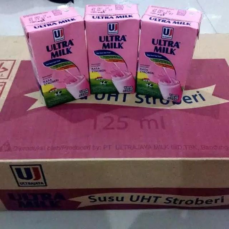 Susu Ultra 125 ml - Coklat