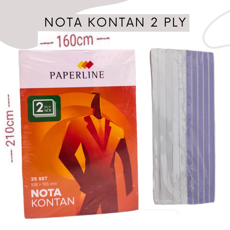 Nota Kontan Paperline Besar 2 Ply (NK B2 NCR)