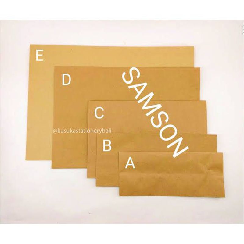 AMPLOP - PUTIH (80-90mm) Segi Empat