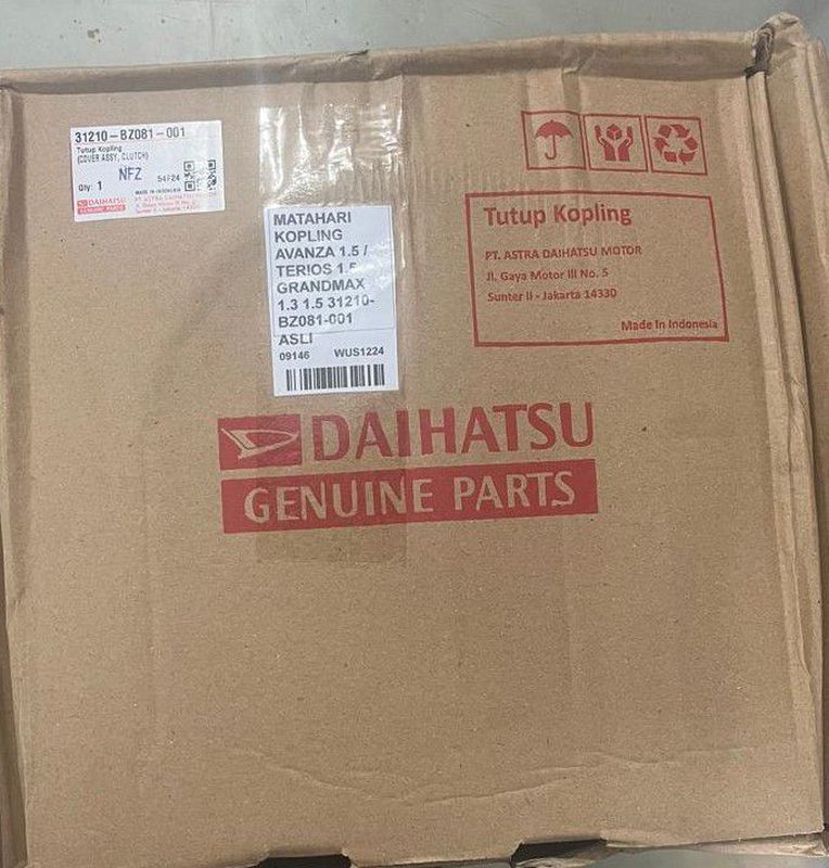 Matahari kopling avanza 1.5/ terios 1.5 grandmax 1.3 1.5 asli