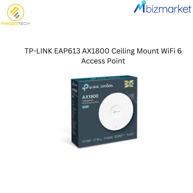 TP-LINK EAP613 AX1800 Ceiling Mount WIFI 6 Access Point