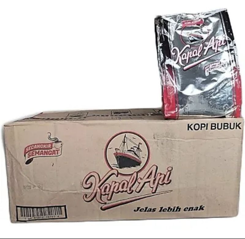 Kopi bubuk kapa api 380g 1 dus