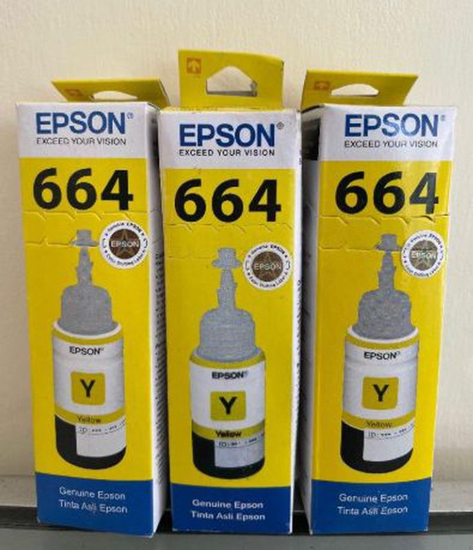Tinta Epson 664 Kuning