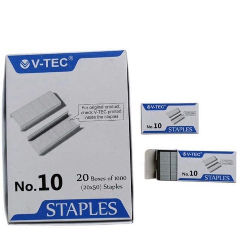 Isi staples no 10