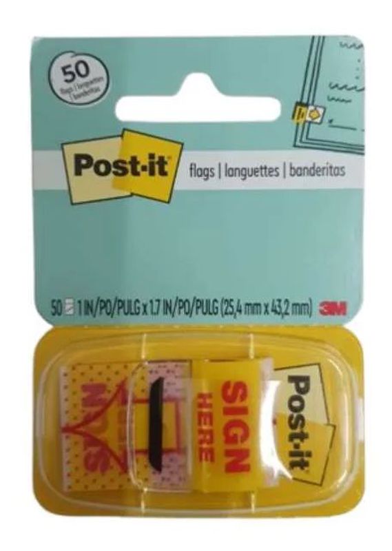 POST-IT 3M 680-9 SIGN HERE 50