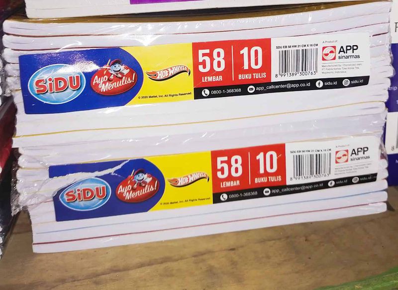 BUKU SIDU ISI 58 PER BUAH