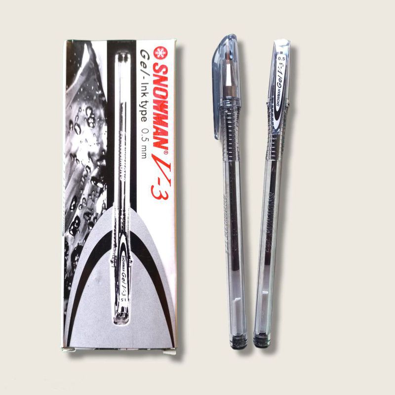 Ballpoint Snowman V3