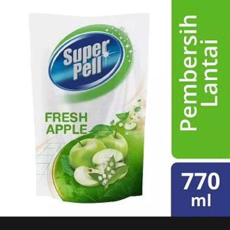 Superpel 770ml Pembersih lantai kemasan pouch - Kuning