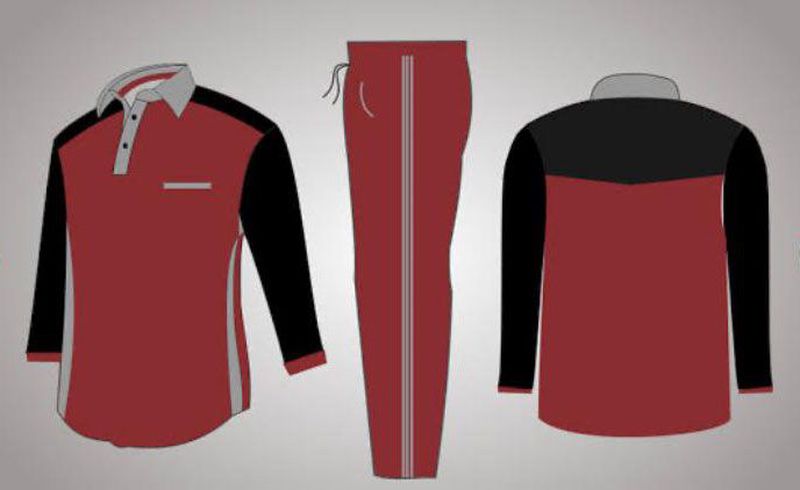 Pakaian Olahraga (Baju Kaos Lengan Panjang + Training)