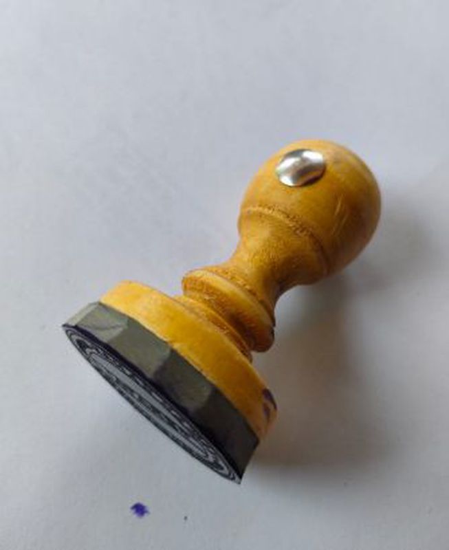 Stempel Kayu RSUD