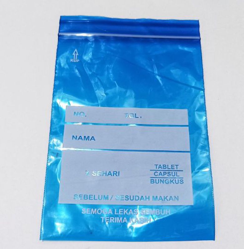 Plastik Obat Ukuran 10 x 15