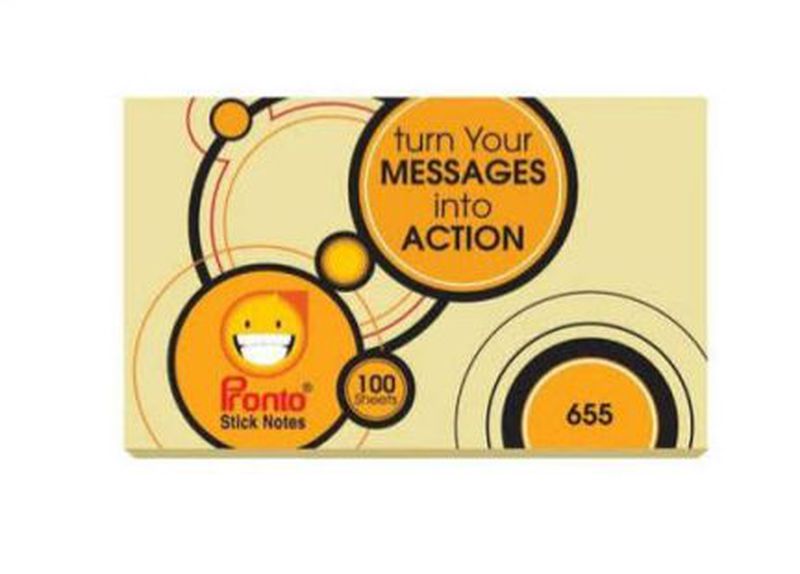 STICKY NOTE merk pronto 655 3m