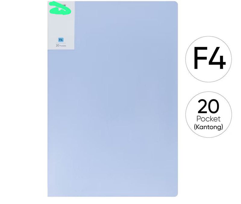 Dokumen keeper / Map Clear Holder F4