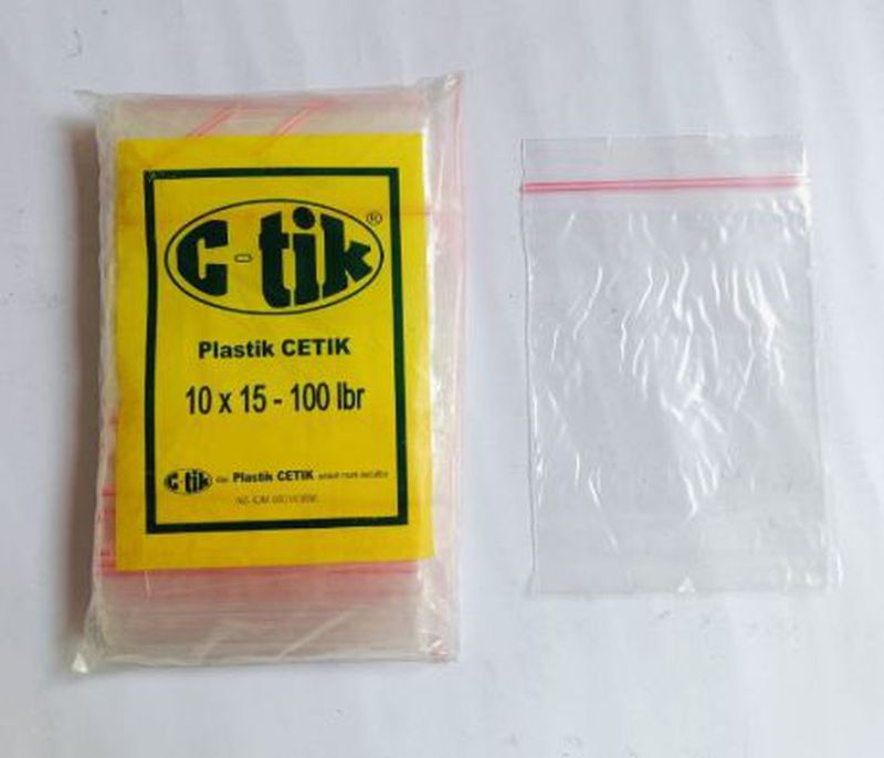 Plastik Clip Obat 10x15
