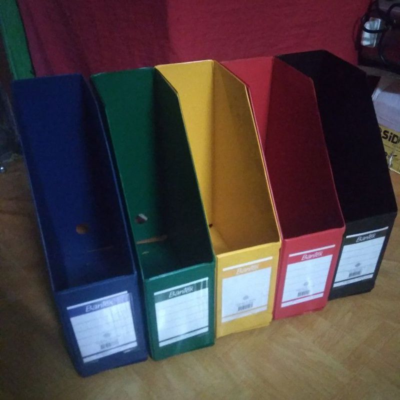 BOX FILE BANTEX FOLIO - Biru