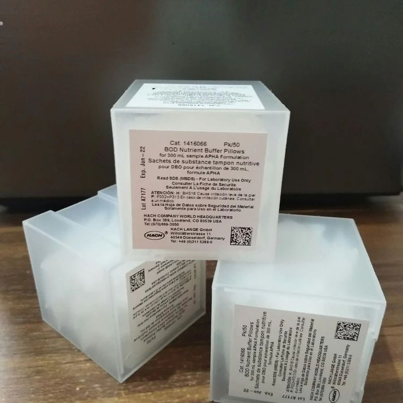 HACH 1416066 BOD Nutrient Buffer Pillows 300 mL sample 50/pk