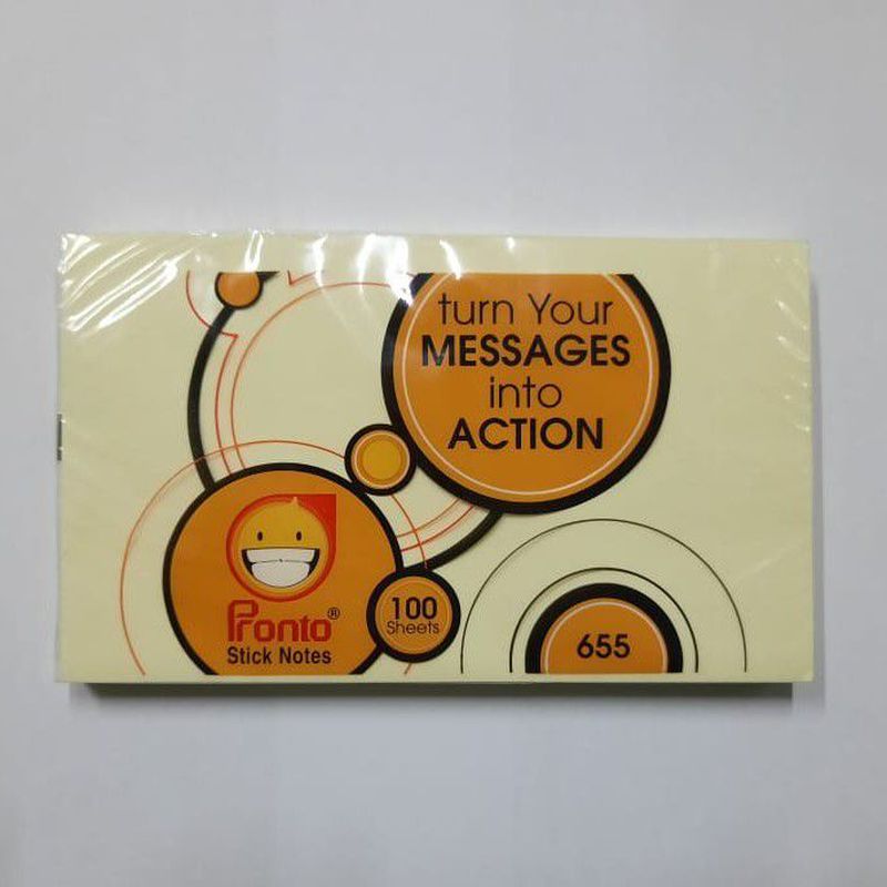 Sticky notes 655 3M pronto