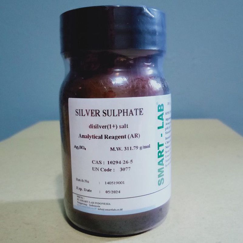 Smartlab A-2045 Silver Sulphate Sulfate Perak Sulfat - 100 Gram