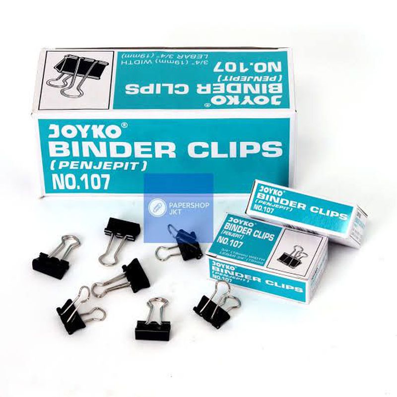 Binder clip 107 merk Joyko