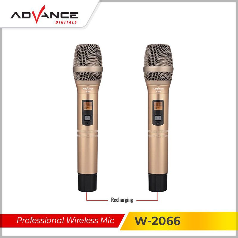 Advance Microphone Wireless W-2066 UHF