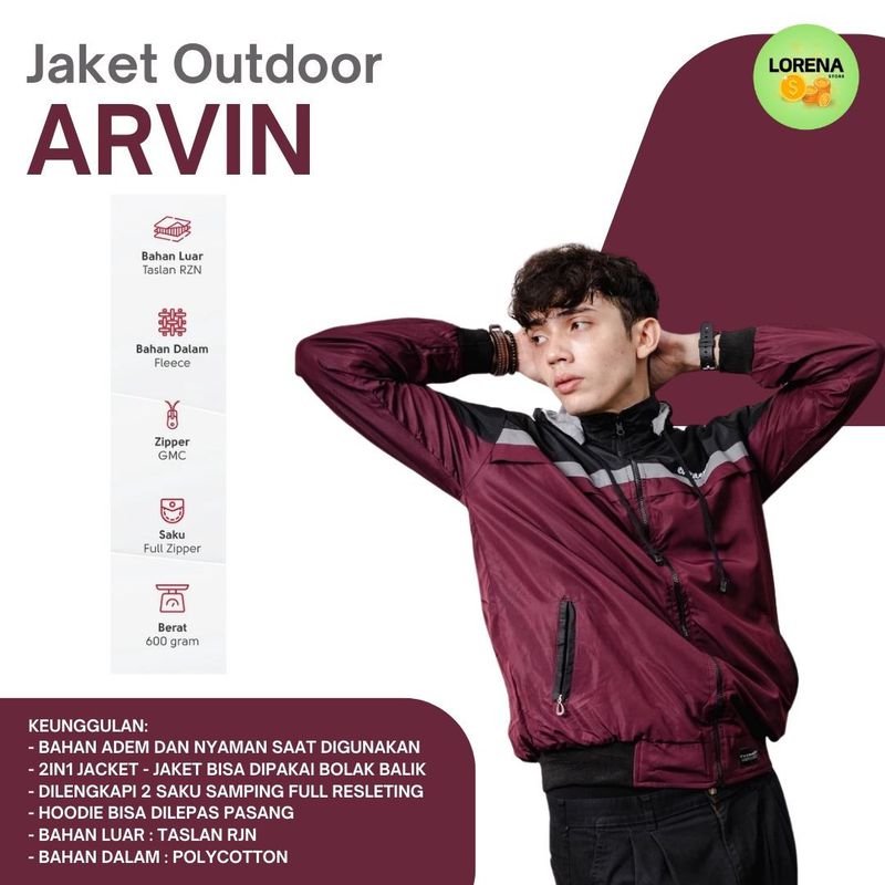 Jaket Outdoor Arvin