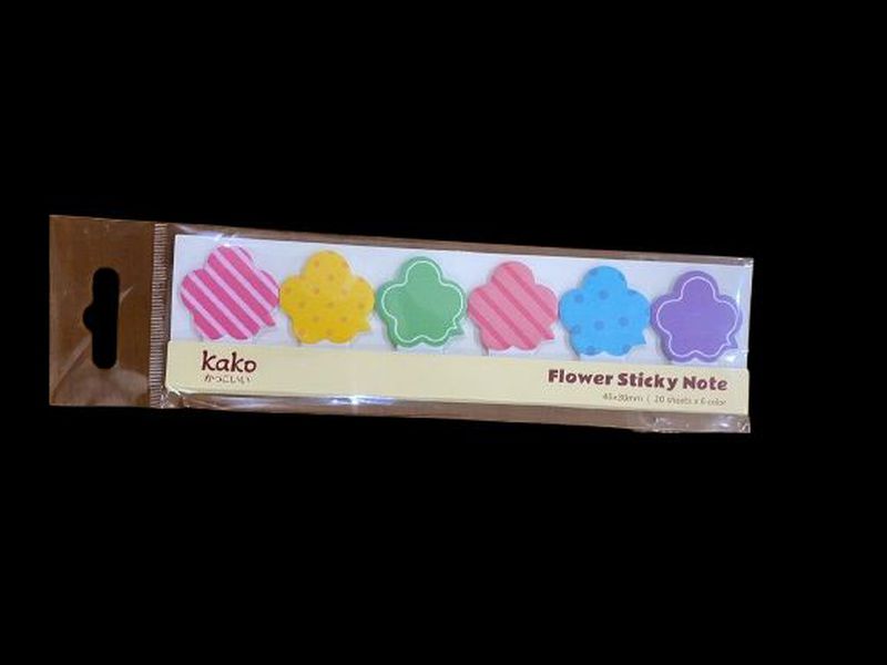 Kako Sticky Note Flower Pattern