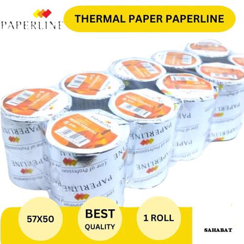 KERTAS THERMAL PAPERLINE 57X50 MM