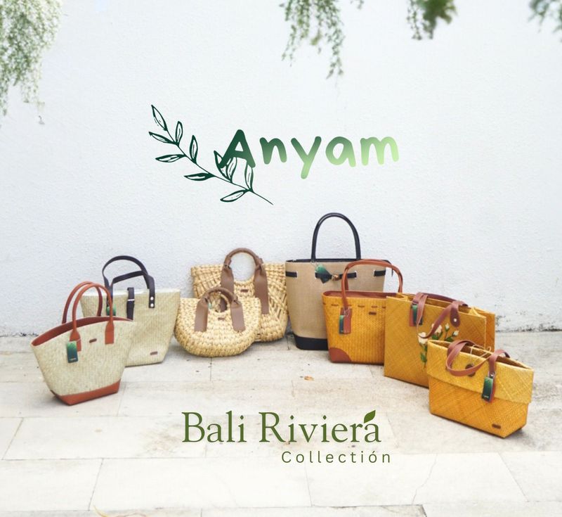 Tas Souvenir anyam totebag etnik free custom aneka desain