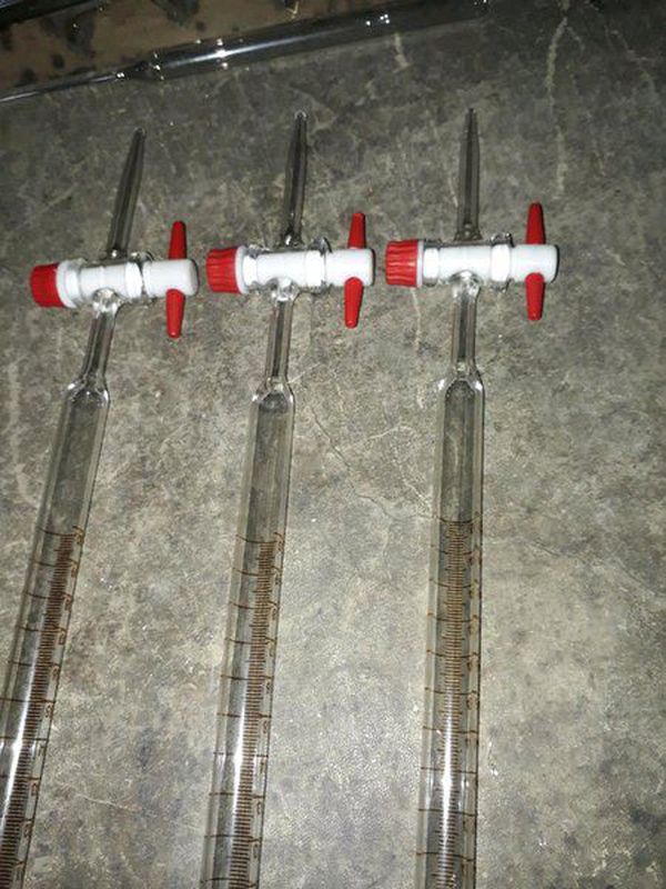 Buret Makro *kran teflon 50 ml
