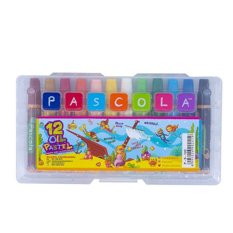 Pastel Pascola 12 Warna
