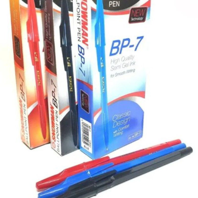 Bolpoin non gel merk snowman BP-7
