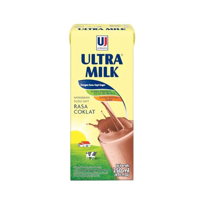 Susu Ultra Milk coklat 250 Ml