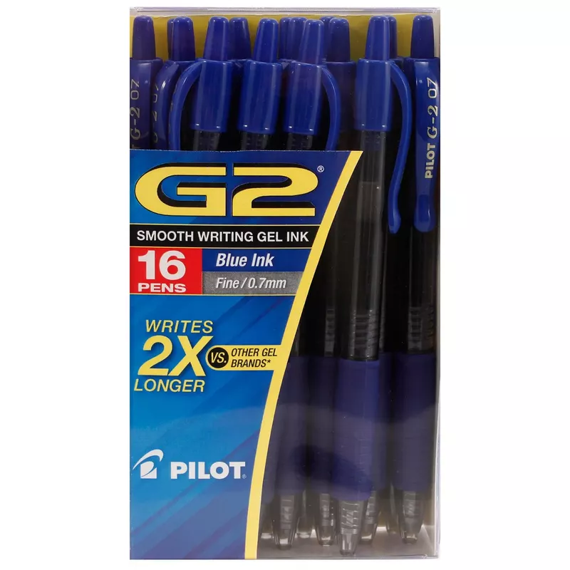 Pulpen/Bolpen/Ballpoint Pilot G2 Gel - Ink - Biru