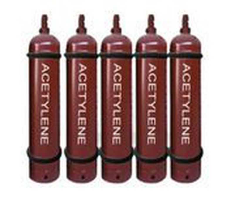 Gas Acetyline ukuran 40 Kg 15 Bar