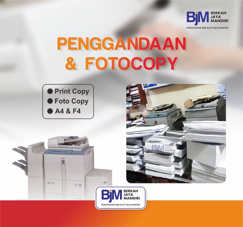 Jasa Foto Copy/Penggandaan