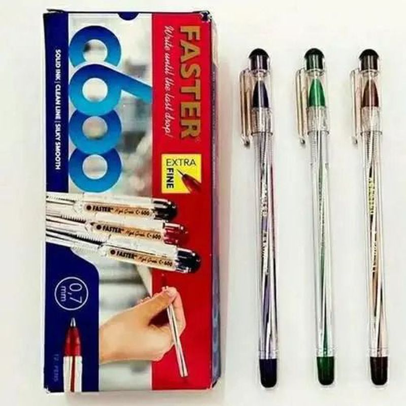 Ballpoint Hitam/Biru