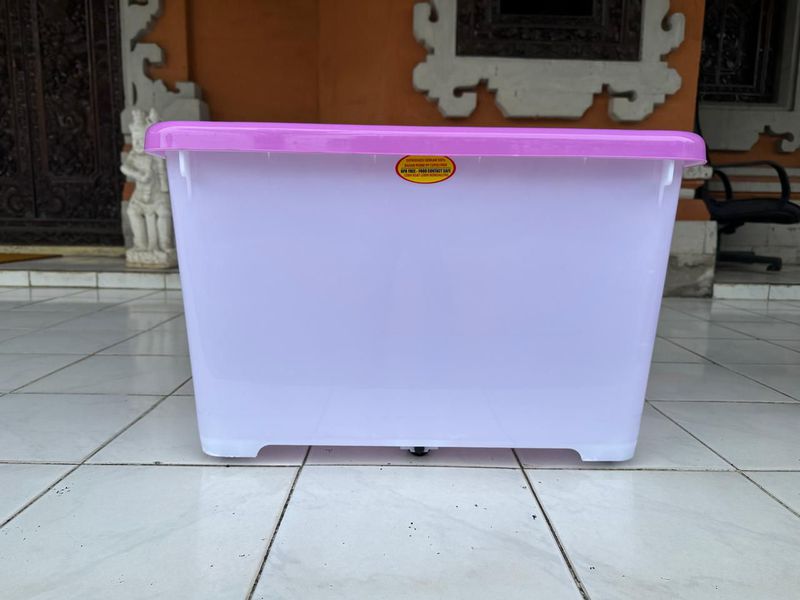 Box Kontainer Shinpo Mega CB 130 Liter (Storage Box Dengan Roda Serbaguna)