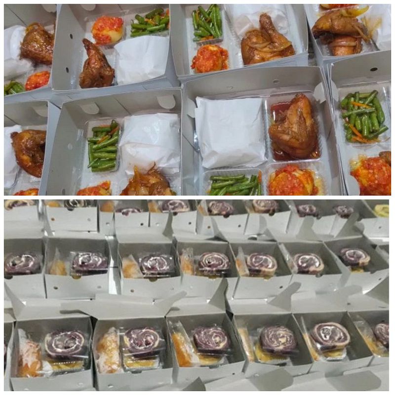 Nasi Box dan Snack