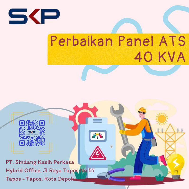 Perbaikan Panel ATS 40 KVA