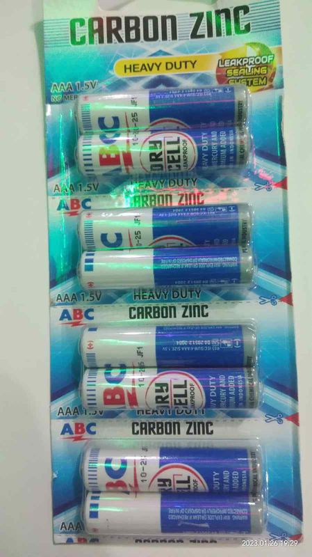 Baterai AAA Merk ABC