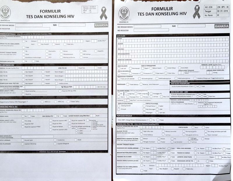 Formulir Tes & Konseling HIV Mlati 2