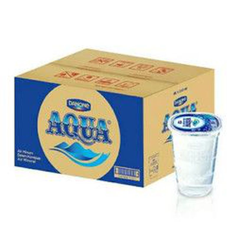 Air mineral Gelas isi 48 pcs AQUA