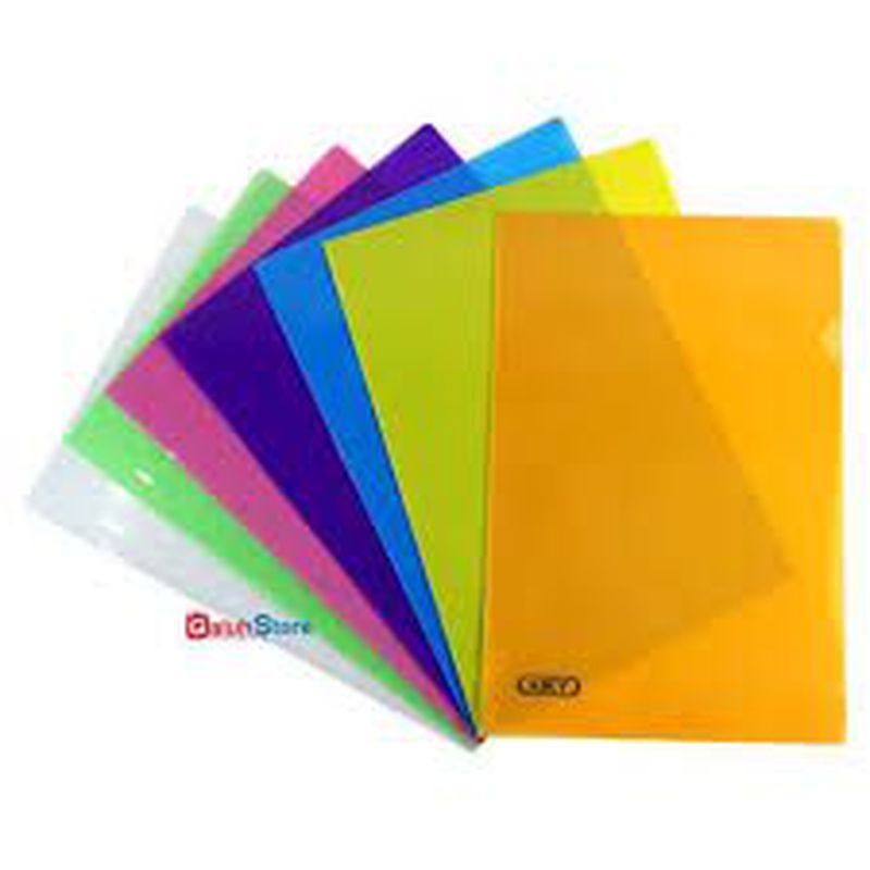 Stop Map Plastik - Putih