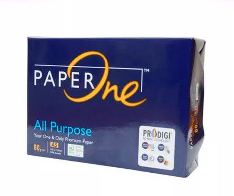 Kertas HVS A5 80 gram Paper One