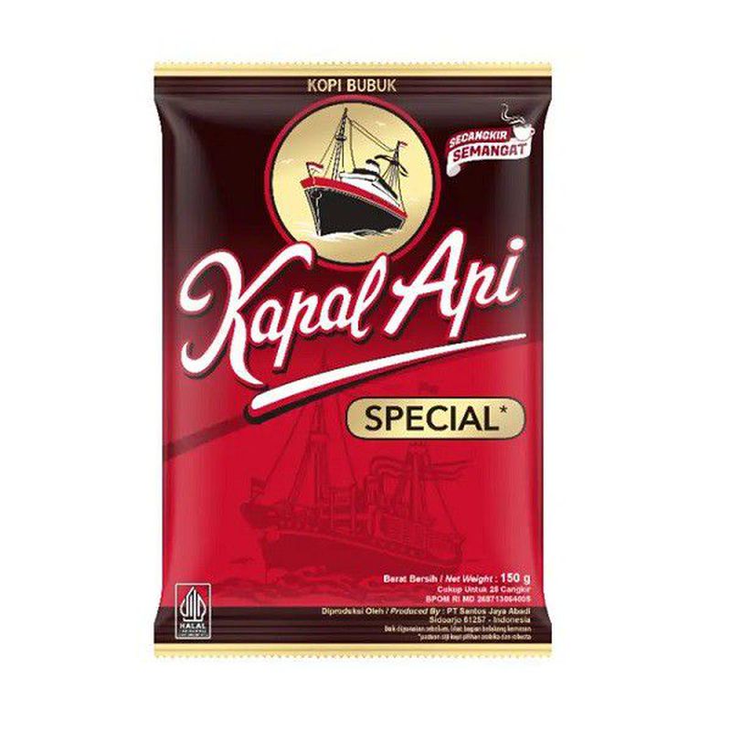 Kopi Kapal Api Special (Kopi Bubu 160 gr)