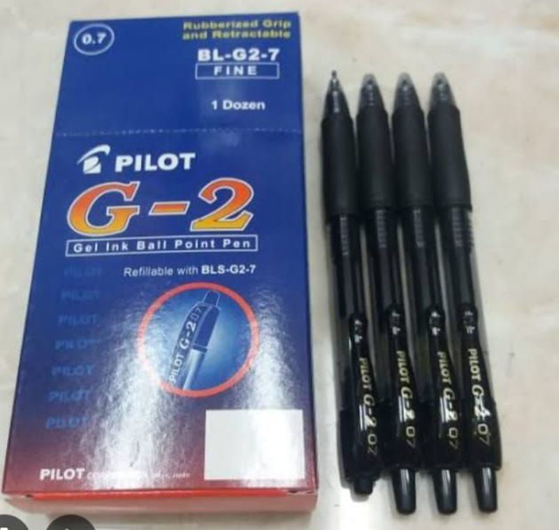 PILOT G2-07 HITAM