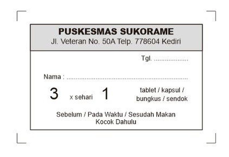 Kupon Resep Obat 3x1