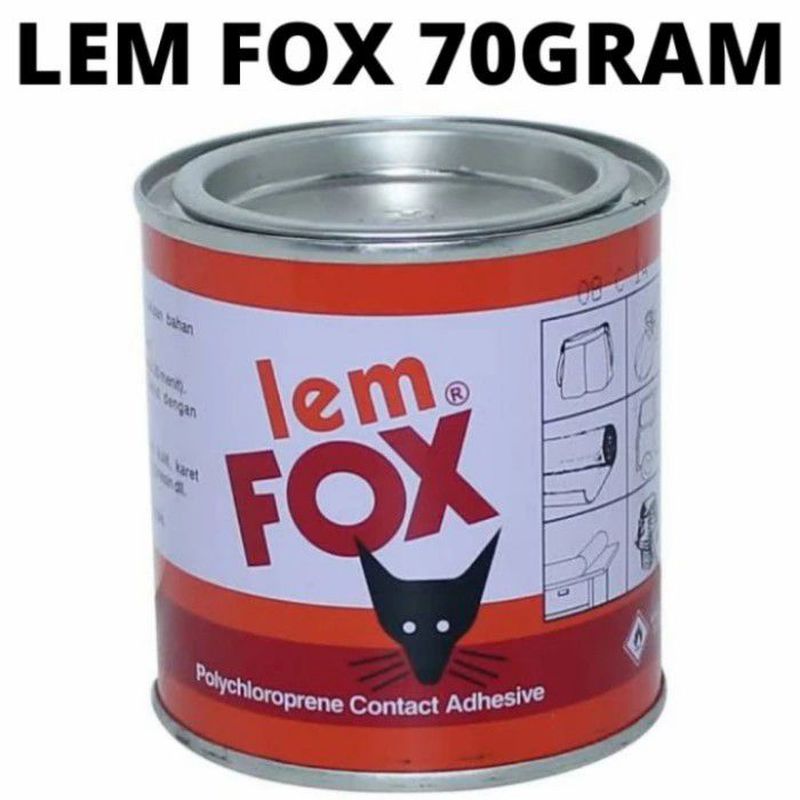Lem Fox Kaleng 70gr