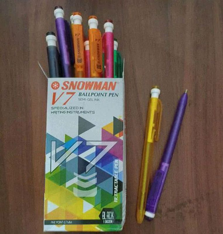 Balpoint Snowman V7 (BOX) 1 lusin